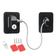 Guiexla Refrigerator Door Lock Set with Keys Child Proof No Tools ...