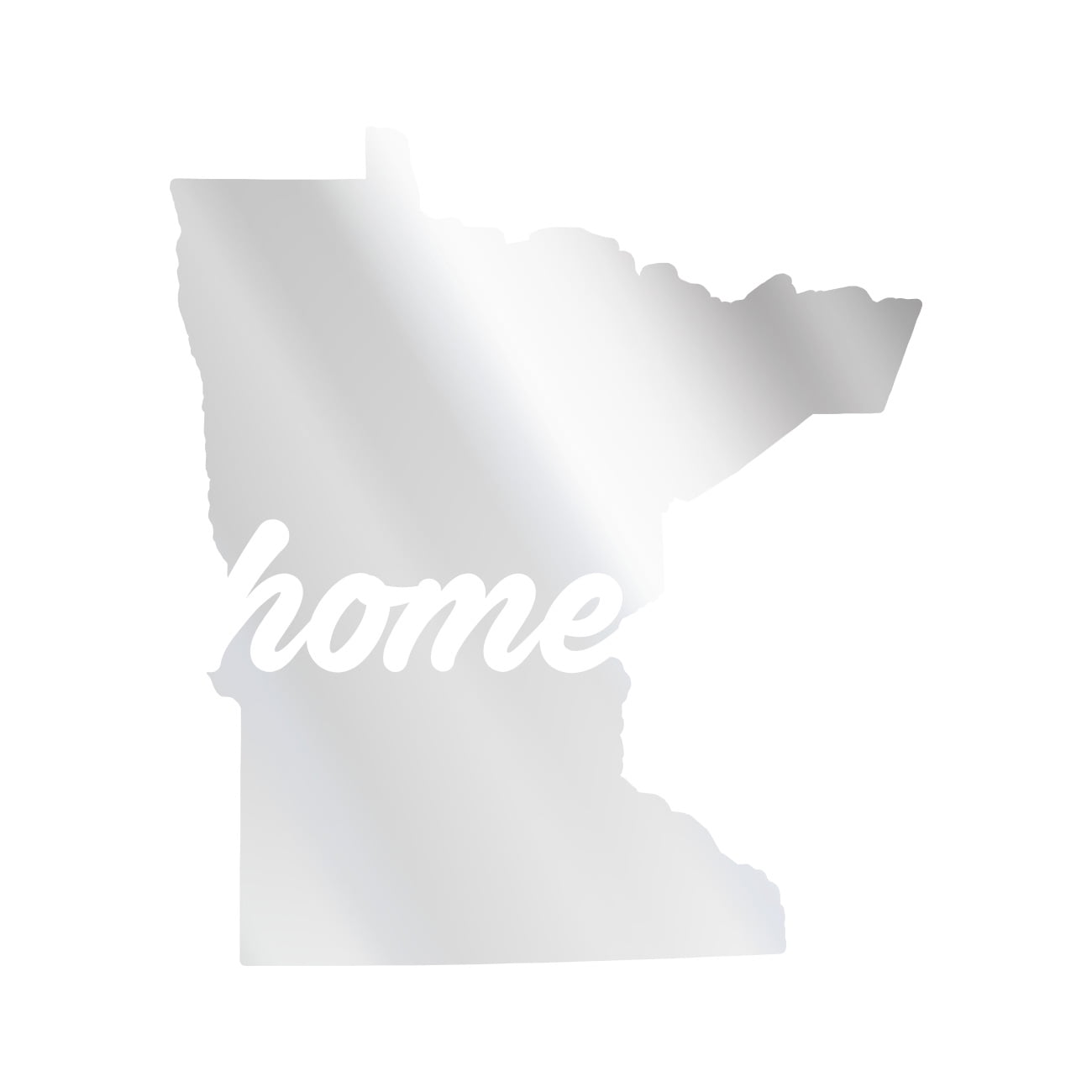 Minnesota Home Sticker Decal Die Cut - Self Adhesive Vinyl ...