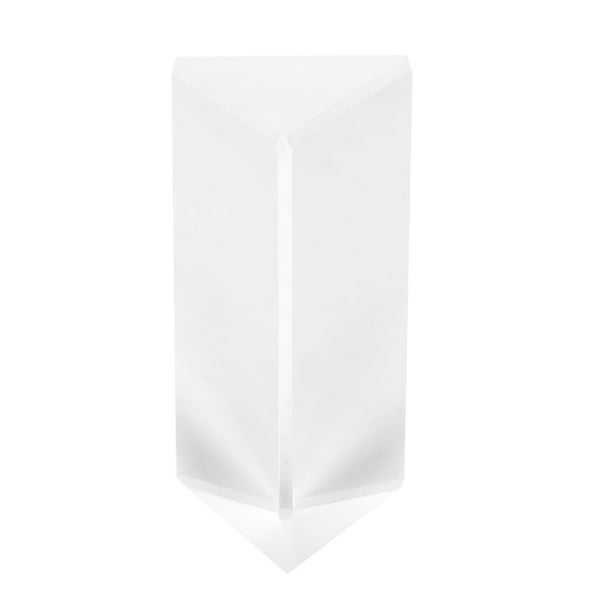 Prisma óptico, prisma triangular de 30*30*60 mm Prisma triangular K9 que refleja el prisma ...