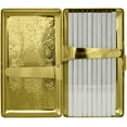 Victorian Scroll Metal-Plated Cigarette Case (Full Pack - 120s Size ...