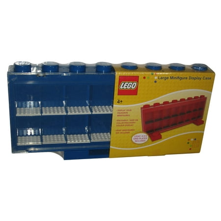 LEGO Large Minifigure Blue Display Case w/ 4x6 Grid Plates | Walmart Canada