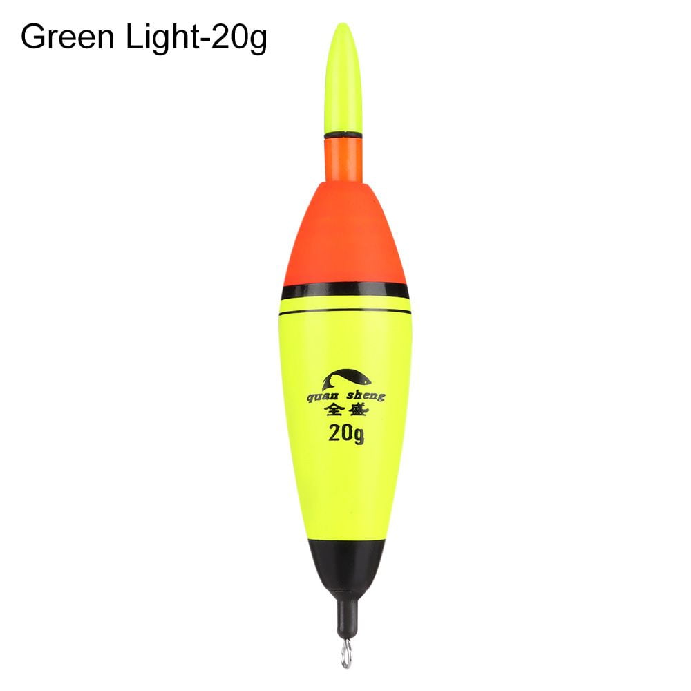 Portable Plastic Light Stick Electronic Bobber Fishing Night Float Ball ...