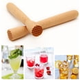 Beechwood Drink Muddler Wooden Masher Crusher Cocktail Damper Tool Ice ...