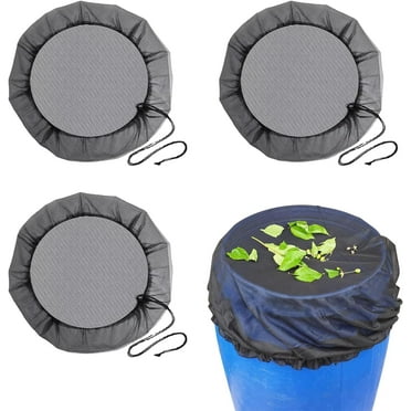 Whiskey Barrel Rain Barrel c/Red Pitcher Pump-Flex-Fit Water Diverter ...