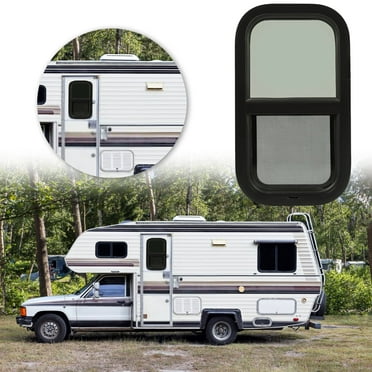1 Pc RV Window Teardrop Trailer Window, 12" W x 22" H RV Window ...