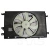 TYC 621160 Dual Radiator and Condenser Fan Assembly Fits 2008 Dodge ...