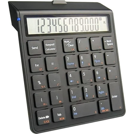 Sunreed 2 in 1 Wireless Numeric Keypad Calculator Numpad,Bluetooth ...