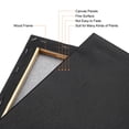 Uxcell Painting Canvas Panels, 4 Pack 6x6 Inch Rectangle Wood Frame ...