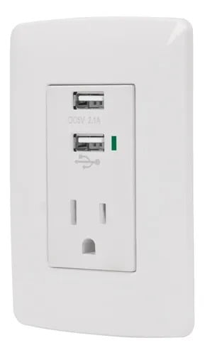 Contacto USB Blanco Volteck 48065 COUSB-IB | Walmart en línea