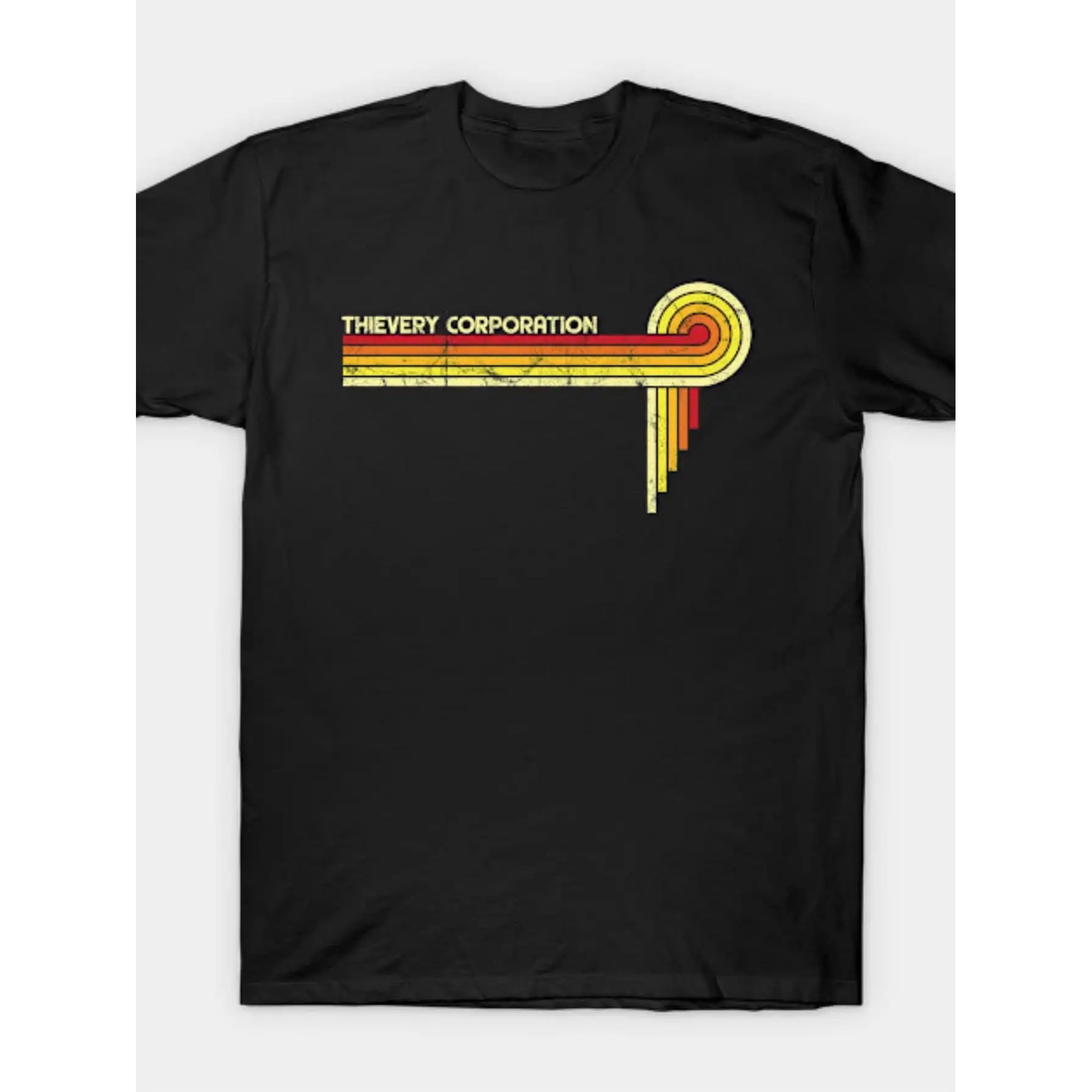 Click here for Yingd Mens Thievery Corporation Graphic T Shirt Bl... prices