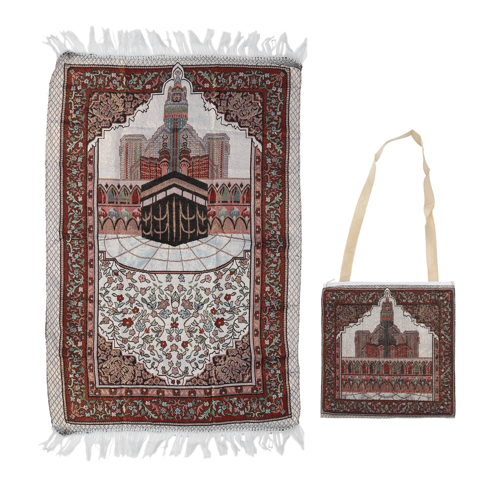 Ymiko Muslim Prayer Mat,Muslim Prayer Mat Thick Cotton Pilgrimage ...