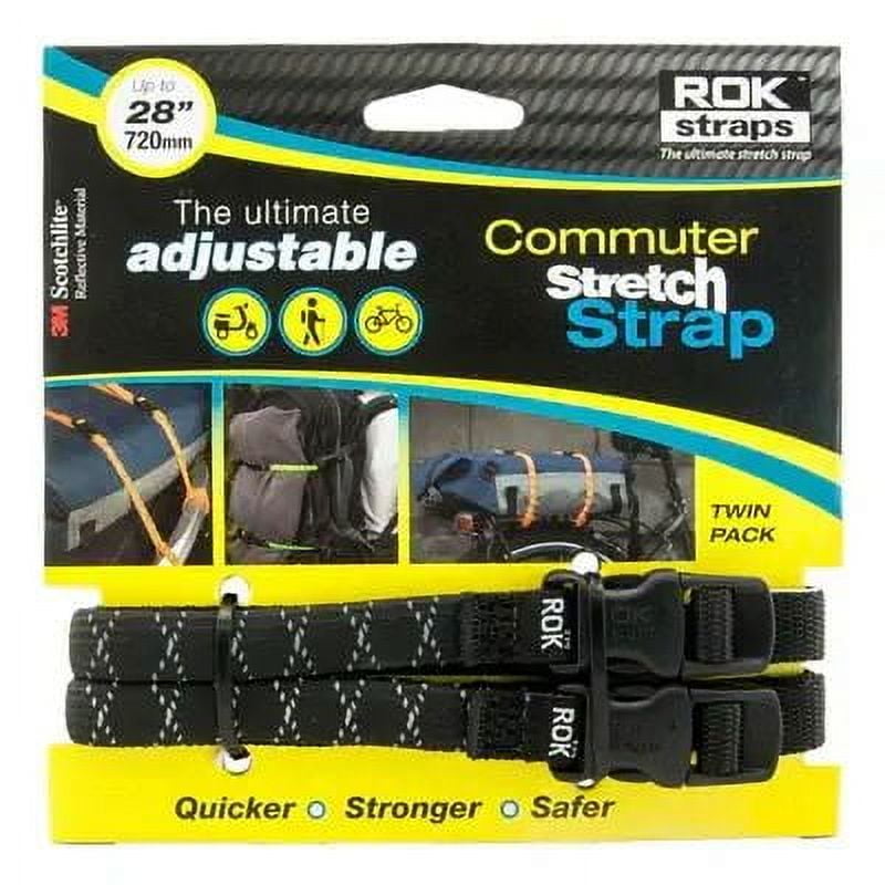 Click here for Rok Straps Rokstraps Twin Pack Commuter Strap - Bl... prices