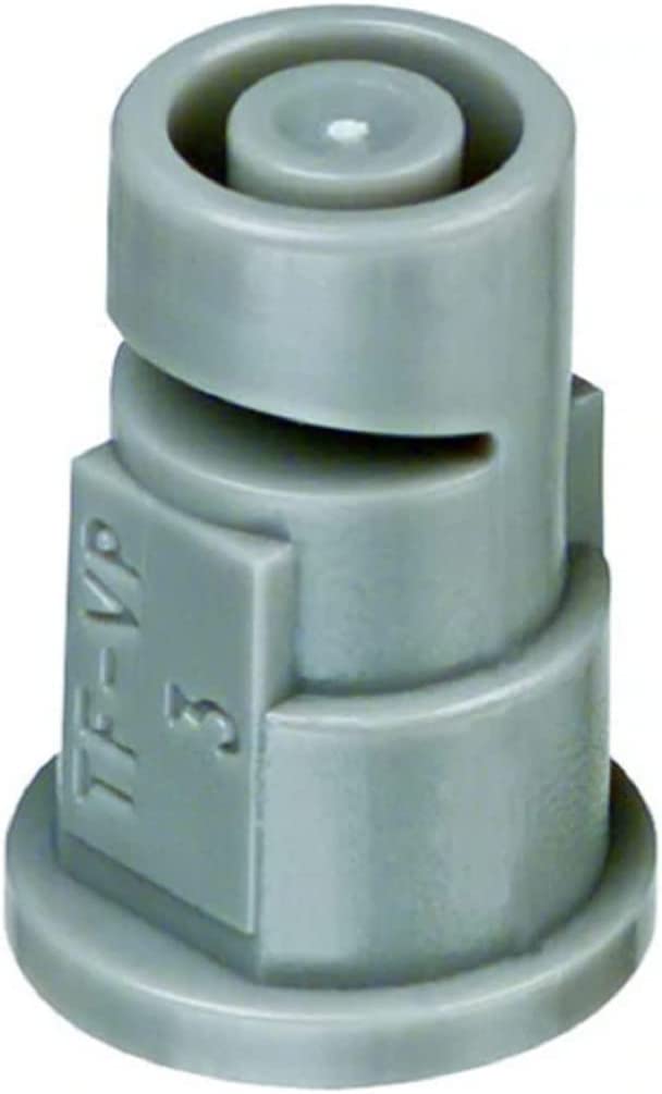 TF-VP3 TeeJet Turbo FloodJet Wide Angle Flat Spray Tip, Polymer - Grey ...