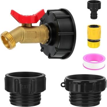 Colaxi IBC Tote Adapter IBC Tote Fittings Quick Connector 1000L,with ...