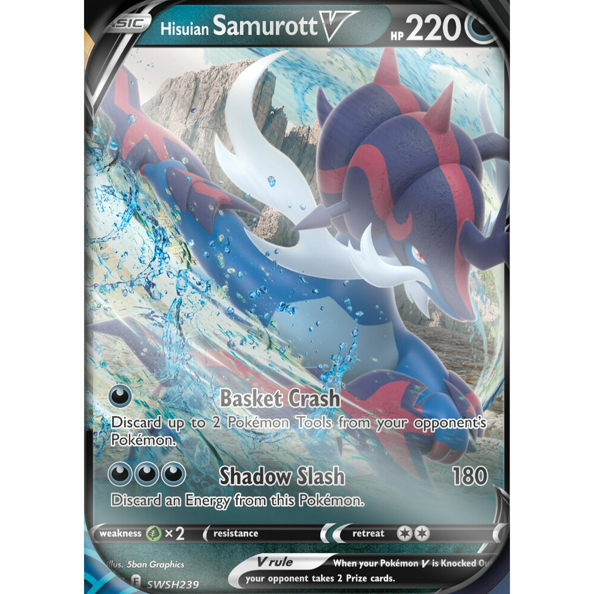 Pokemon Samurott Card