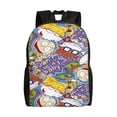 Backpack Cartoon Lightweight Durable Laptop Bag, Casual Daypack Bookbag ...