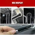 Universal Wrench Set,Multi-Function Adjustable Wrench Set,High-Carbon Steel Knob-Control Kit ...