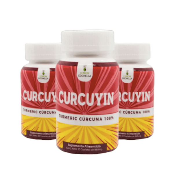 Curcuyin (cúrcuma) Lemon Coachella 30 Cápsulas Pack 3 rojo | Walmart en ...