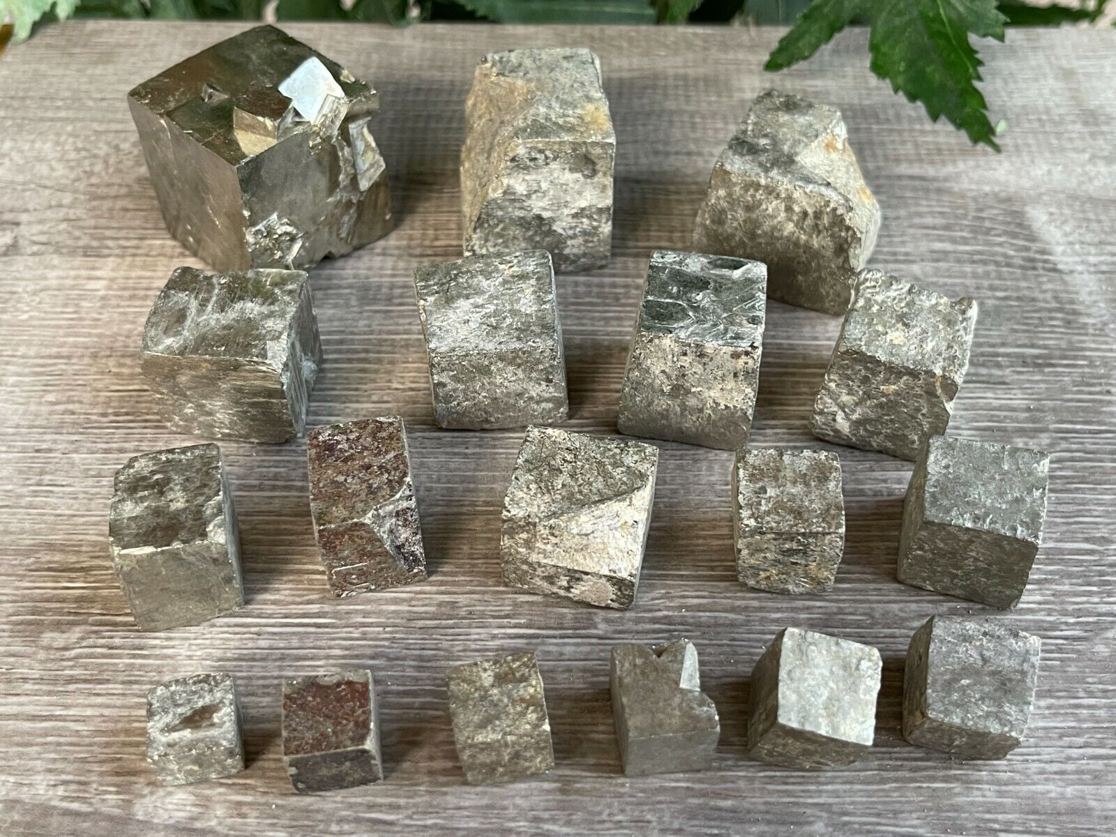 Rough Pyrite Cube, Natural Fools Gold Nugget - Walmart.com