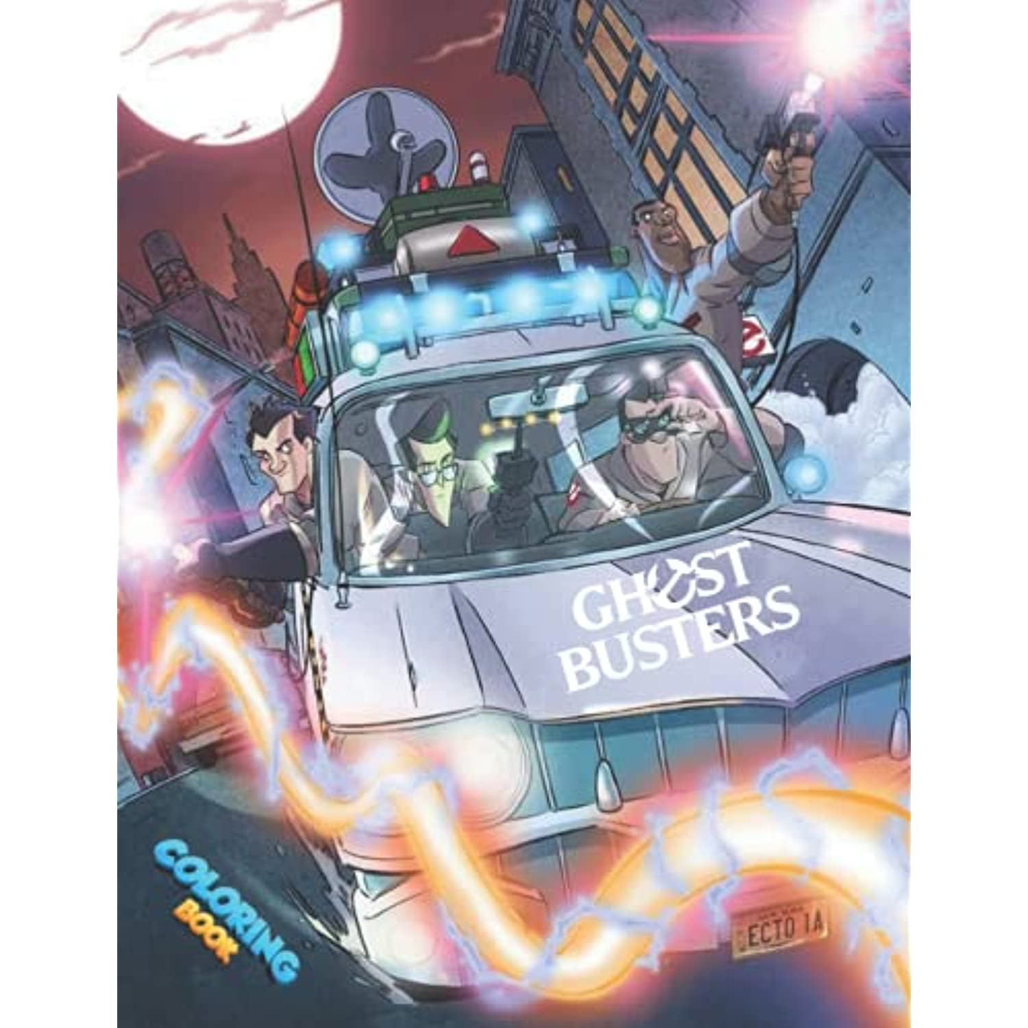 Ghostbusters Coloring Book: Featuring Stunning Illustrations about ...