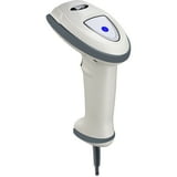 Adesso NuScan 7600TU-W 2D Antimicrobial Handheld Barcode Scanner ...