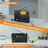 XHDATA D808 Portable Shortwave Radio, AM FM SW LW Air Band, SSB RDS ...