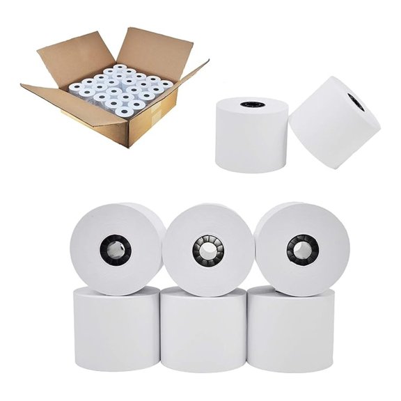 Buyregisterrolls BPA Free Thermal Receipt Printer Register Paper, 2 1/4 ...