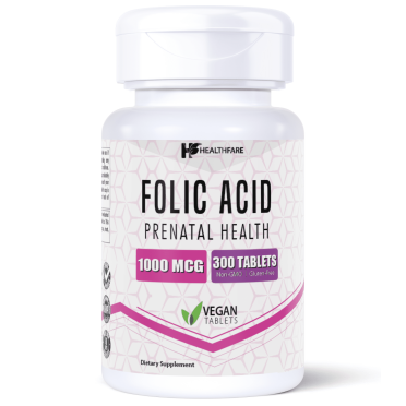 Nature's Blend Folic Acid Supplement, Vitamin B, 1000 mcg Health ...