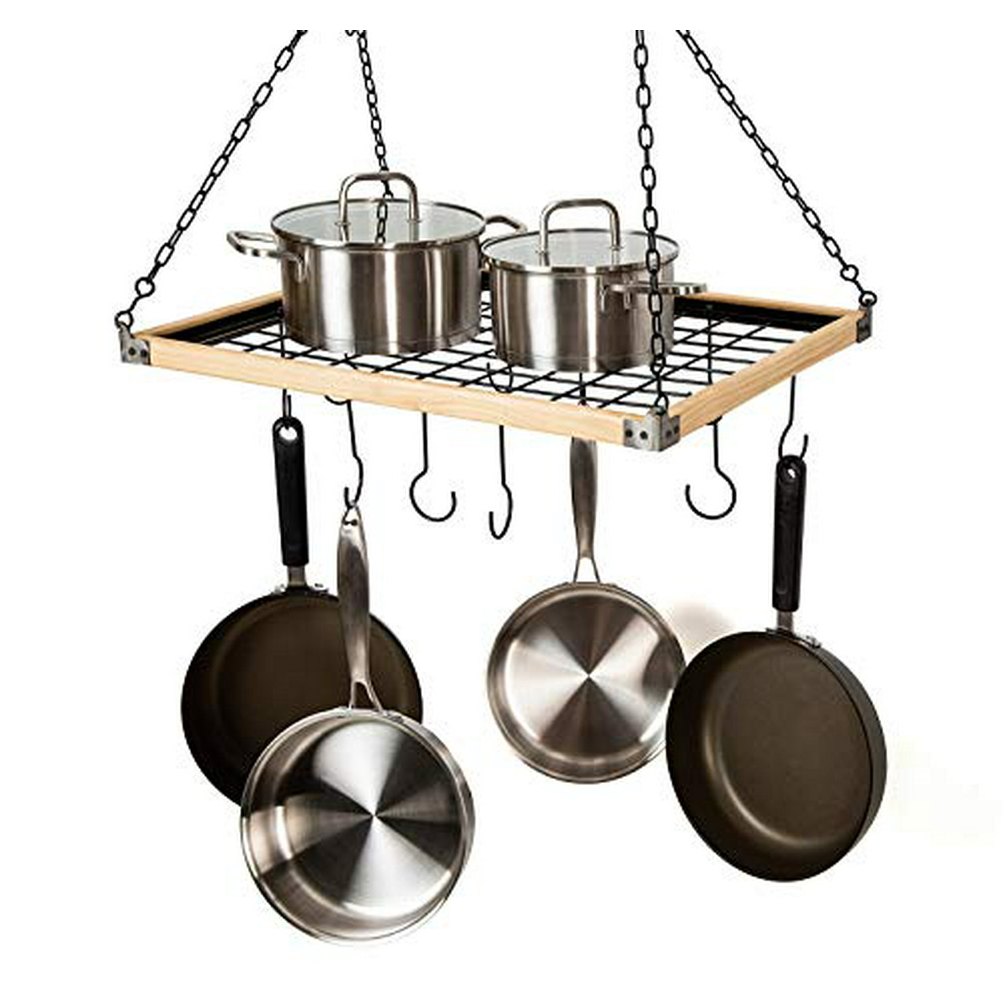 Ceiling Mounted Pot Racks Kitchen | Shelly Lighting