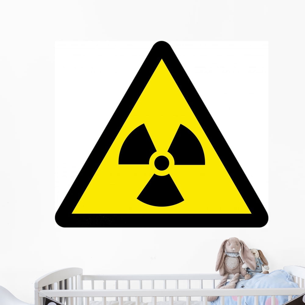 Chemical Sign Radiation Triangle Wall Decal by Wallmonkeys Peel and ...