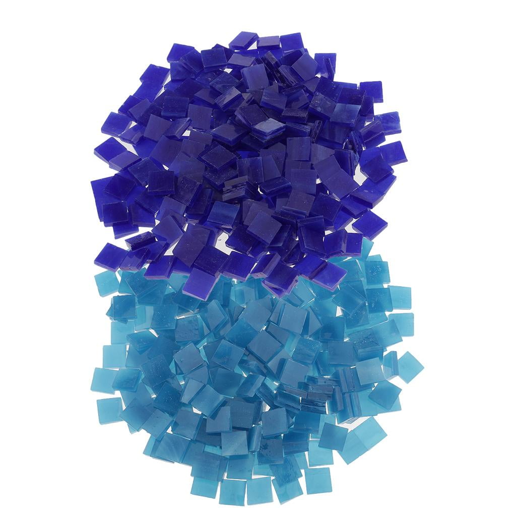 Click here for Rongfmy 500 Pieces Square Glass Pieces Mosaic Tile... prices