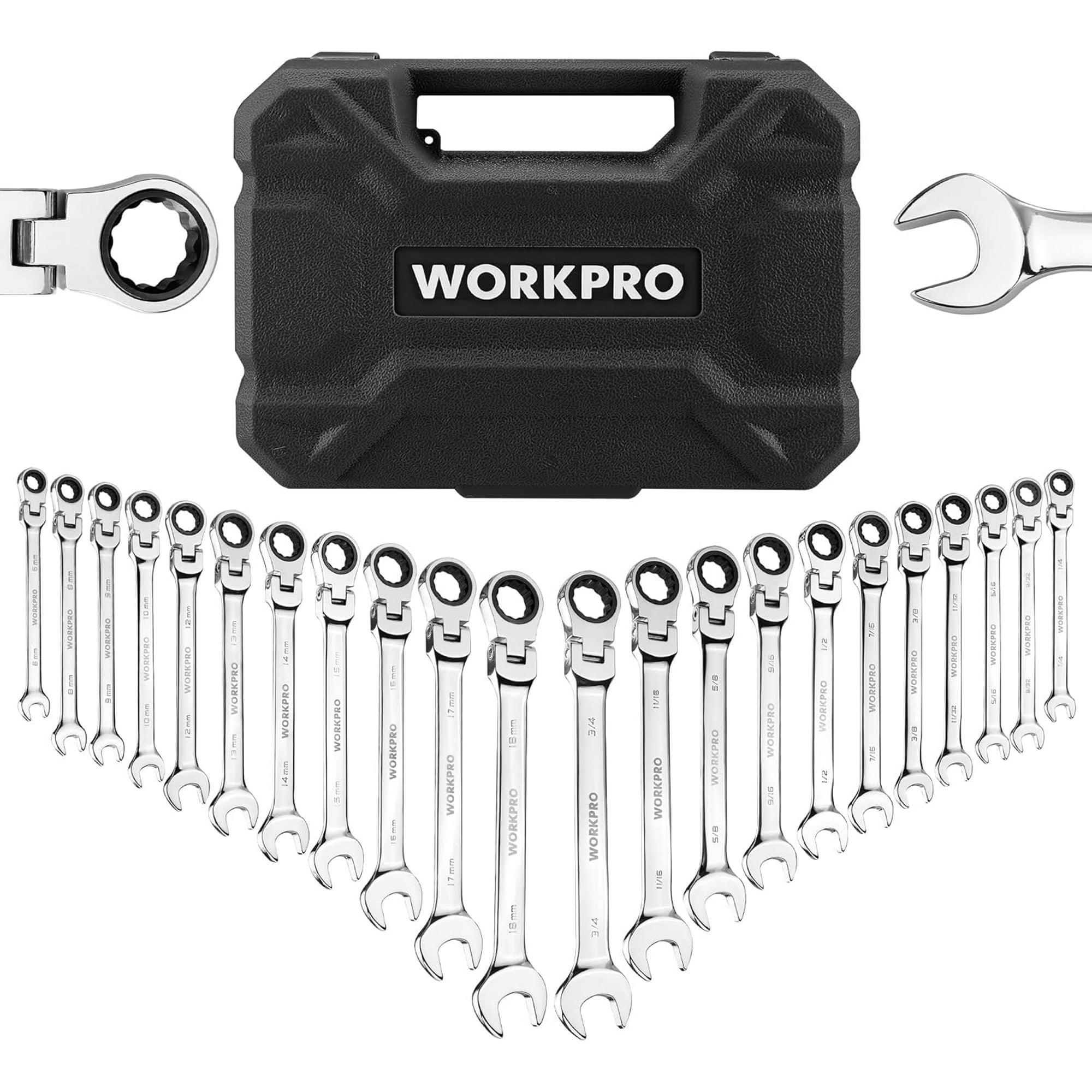 Click here for Starrism 22-Piece Flex-Head Ratcheting Wrench Set... prices