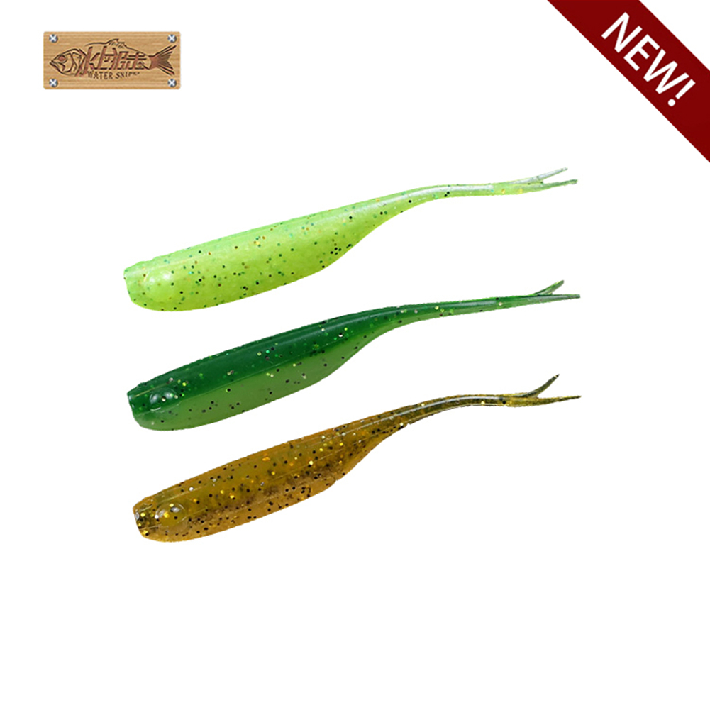 Water.Sniper 20pcs/lot Softbait Fish type Shad Lure Bait Crappie Trout ...
