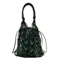 Pre-Owned PRADA Rete Fabric Mesh Tote Bag Multicolor - Walmart.com