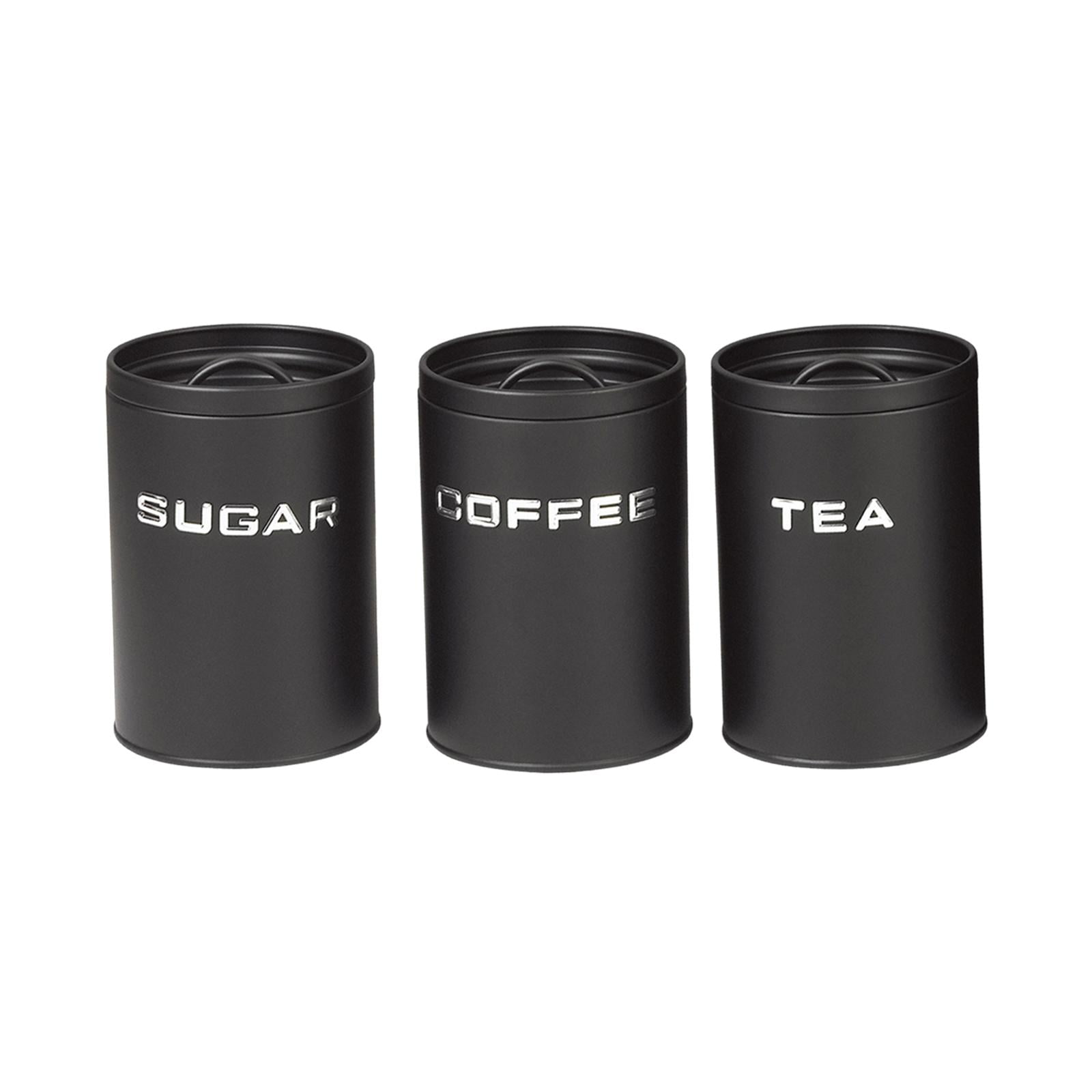 Click here for Lipstore 3 Pieces Coffee Bean Tea Sugar Containers... prices