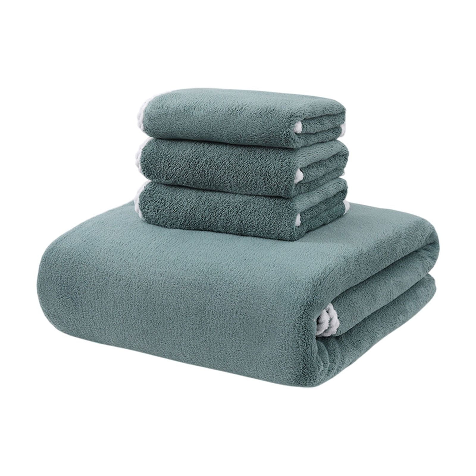 Click here for Unbranded Large Bath Towels Coral Velvet Towel Bat... prices