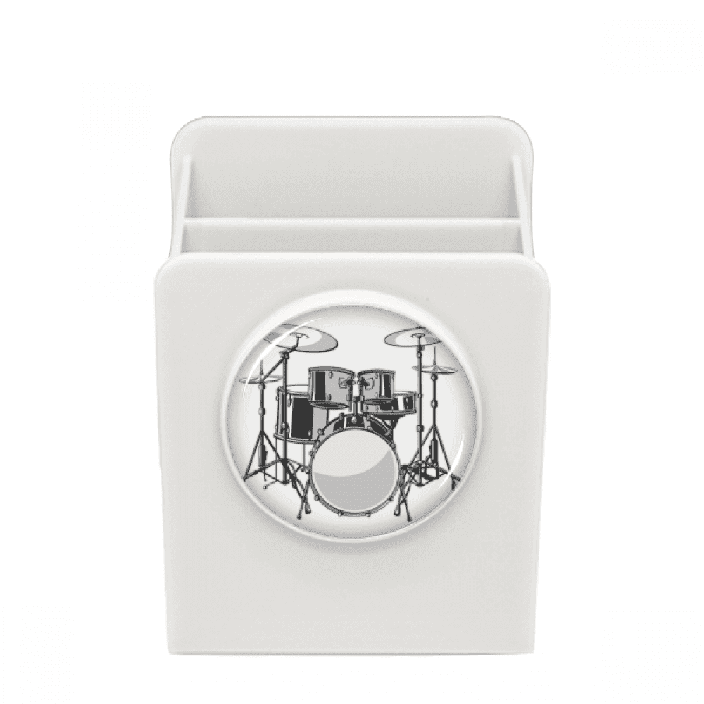 Song Music Drum Kit Energy Illustrate Desk Pencil Holder Cup Pen ...