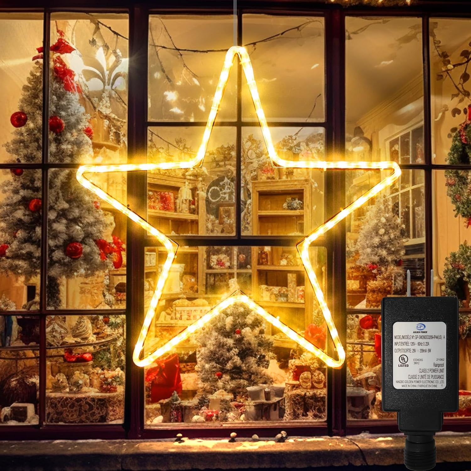 Click here for Flafree 19.68 Star Outdoor Christmas Lights  40 Le... prices