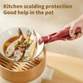 Red Food Clip Red Kitchen Scald Resistant Silicone Bread Baking Clip ...