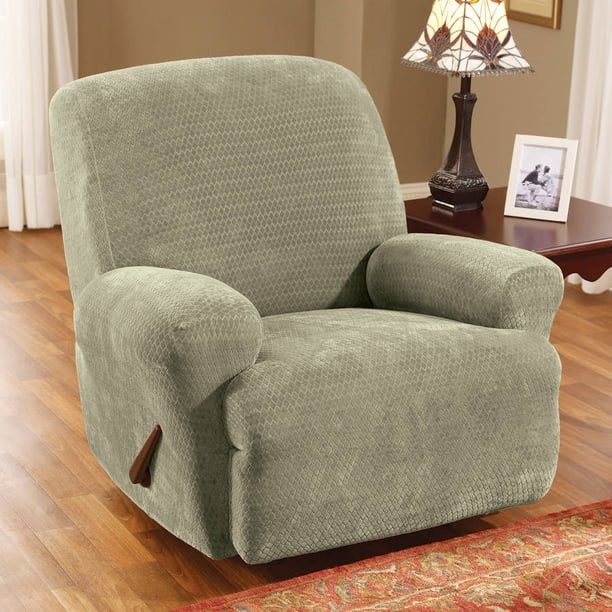 Sure Fit Stretch Royal Diamond 1-Piece Recliner Slipcover - Walmart.com