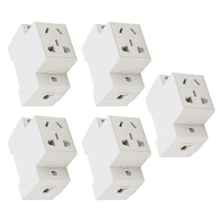 5 Hole Power Outlet, Power Socket Durable Material Safe Sturdy For Home ...