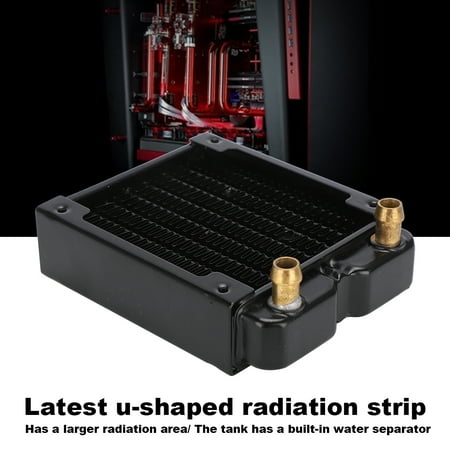 Water Cooling Radiator, Copper Liquid Cold Row For CPU Water Cooling ...