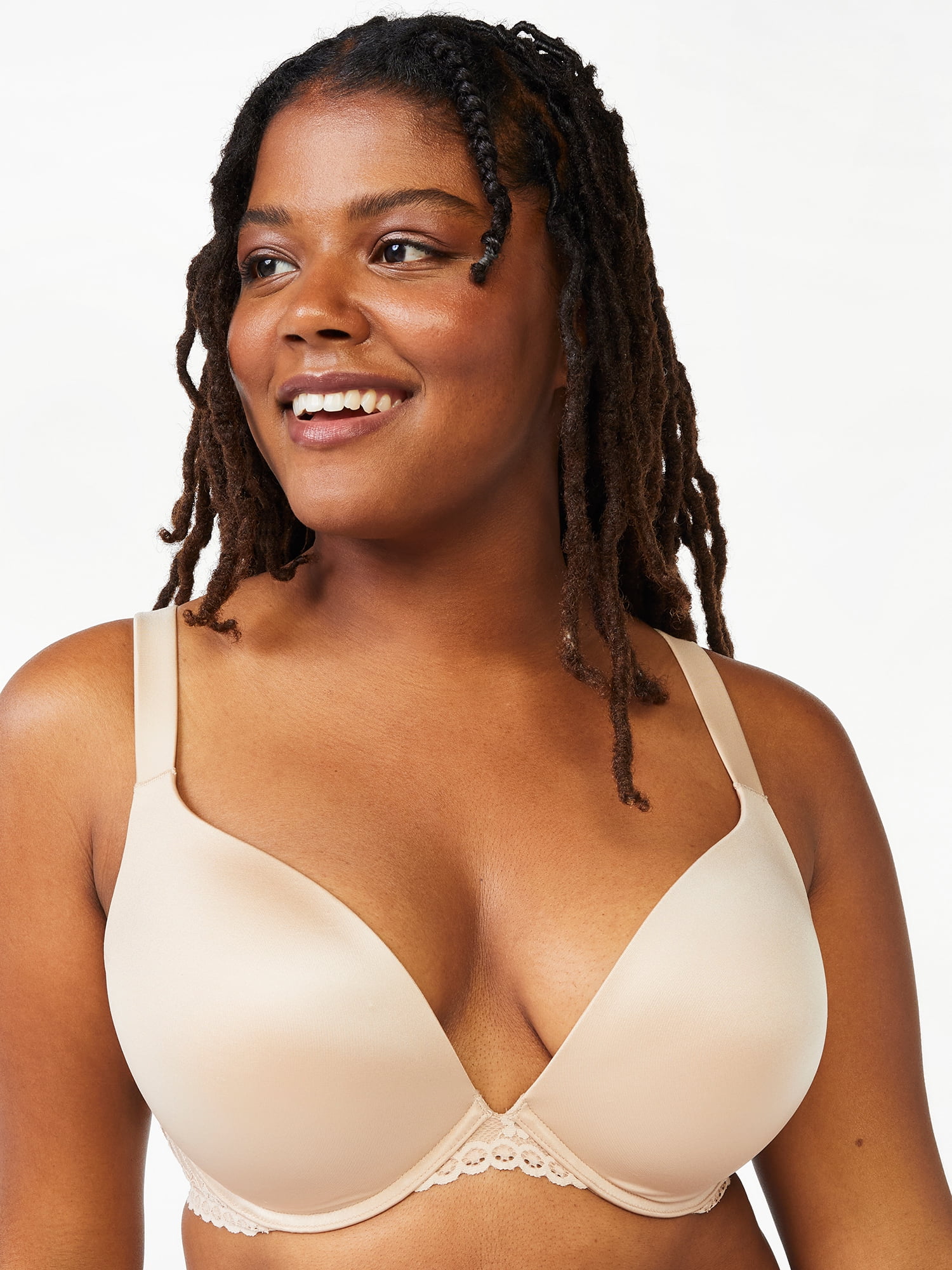 Joyspun Womens Underwire Plunge Bra Sizes To 46ddd