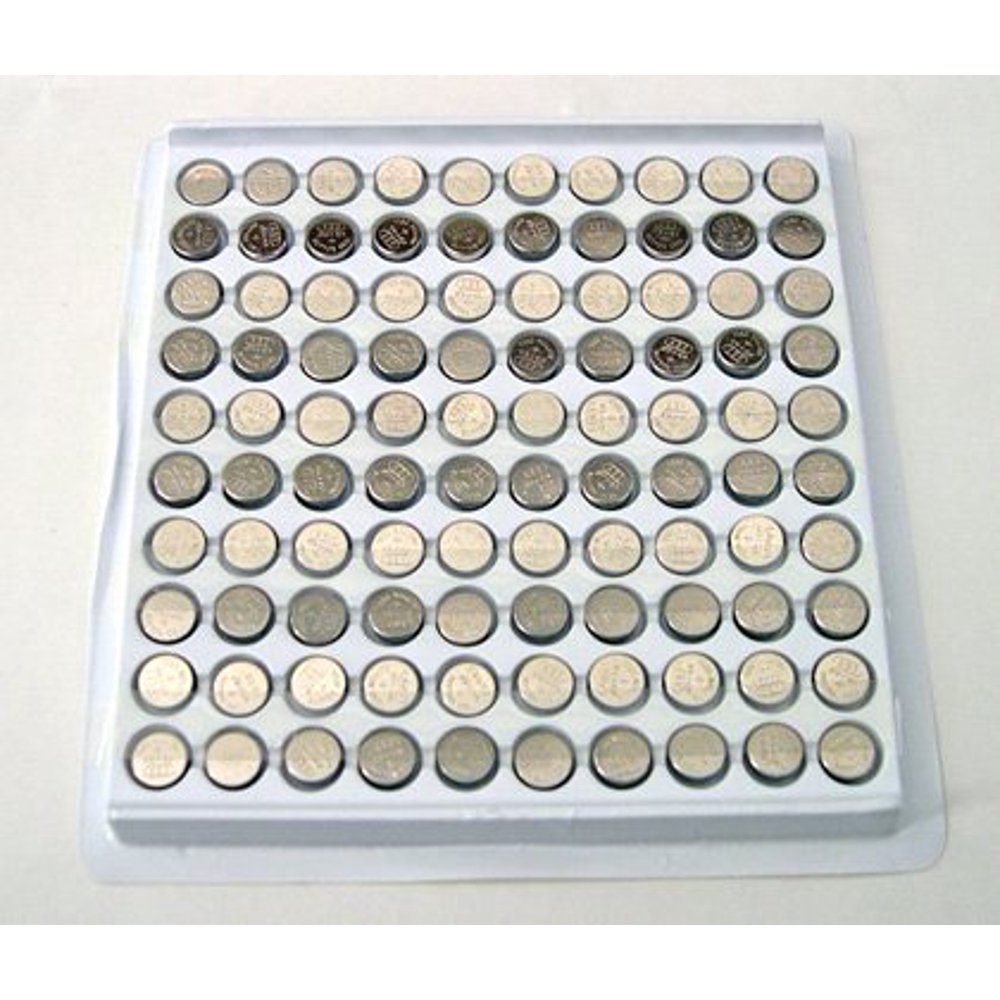 100x AG3/G3 Alkaline Button Cell Battery, LR41, SR41, 392, 196 ...