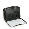Modella Travel Zip and Carry Cosmetic Bag Weekender, Black - Walmart.com