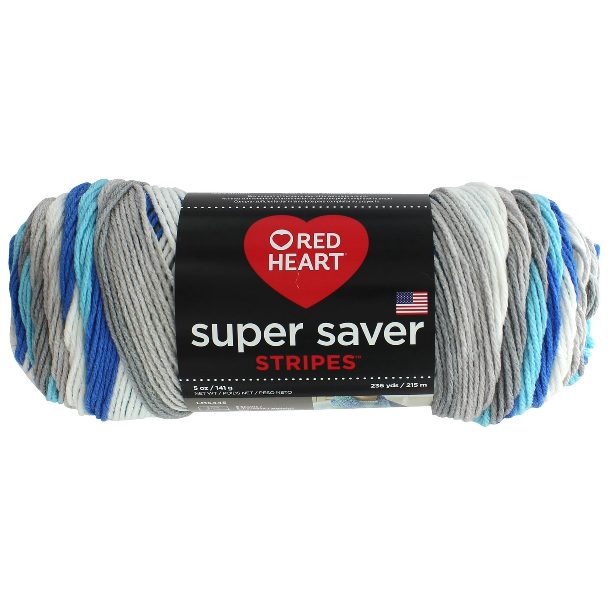 Click here for Red Heart Super Saver Yarn  Stripes  Acrylic #4 Me... prices