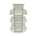 Miumaeov 3-Tier 360° Rotating Greeting Card Display Stand Acrylic ...