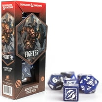 Dungeons & Dragons: D&D Adventure Dice: Rogue - Purple - 15pc RPG Die ...