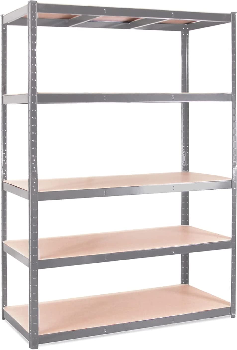 G-Rack | Garage Shelving Units: 71" H X 47" L X 24" W - 1 Bay - Grey ...