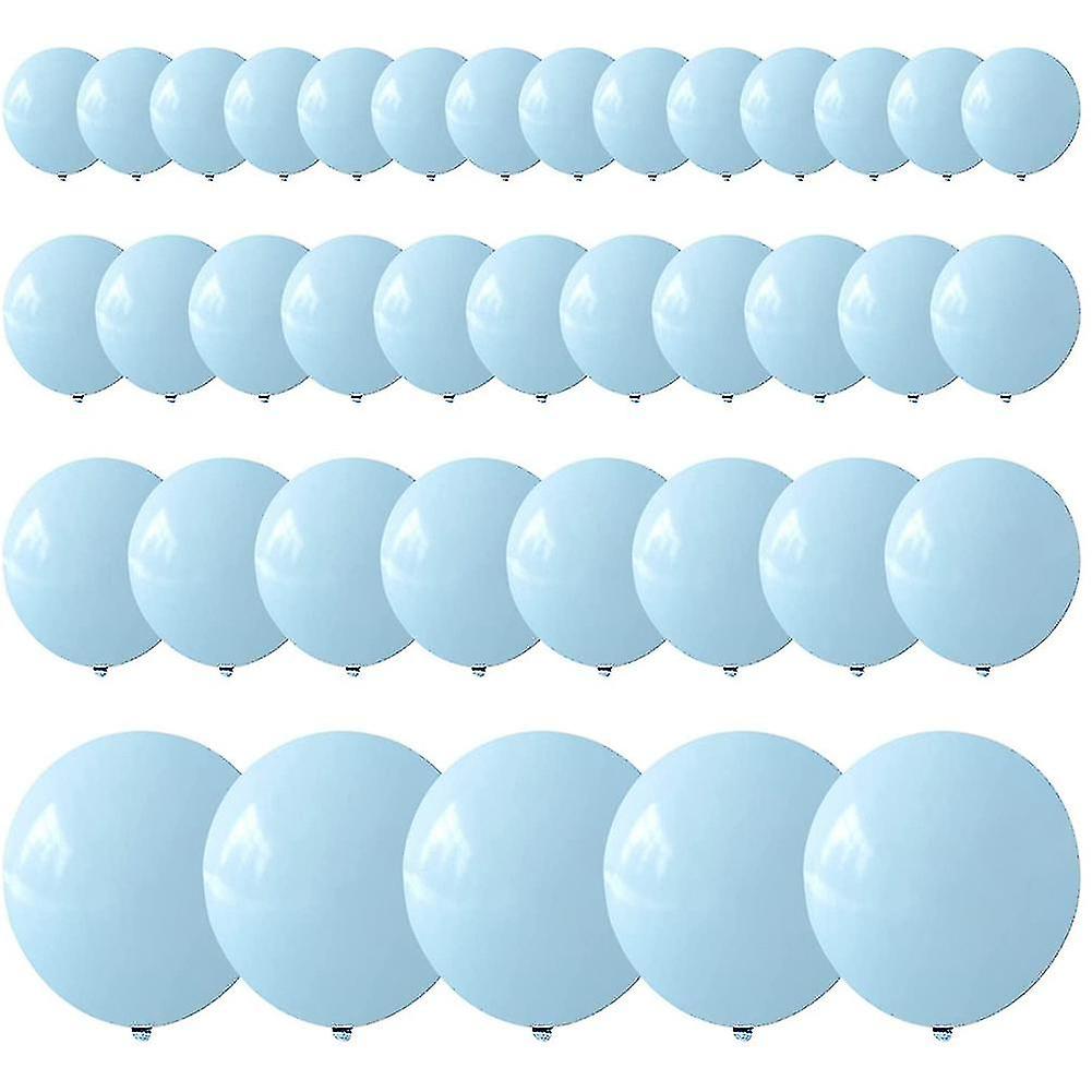 Kit de guirnalda de globos azul pastel, globos azul claro con ...